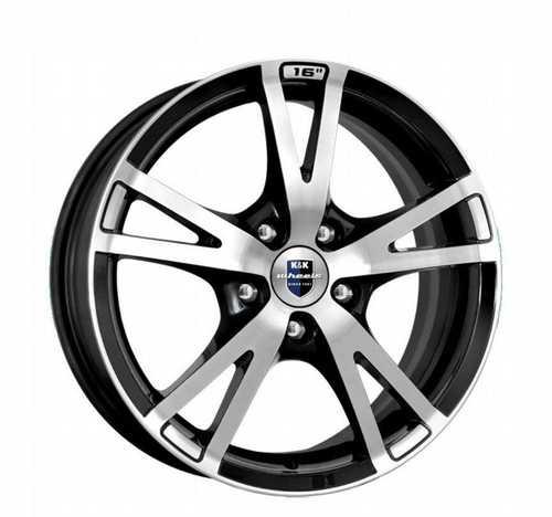 R16 5x100 6,5J ET38 67,1 K&K Вольт (кс638) алмаз черный