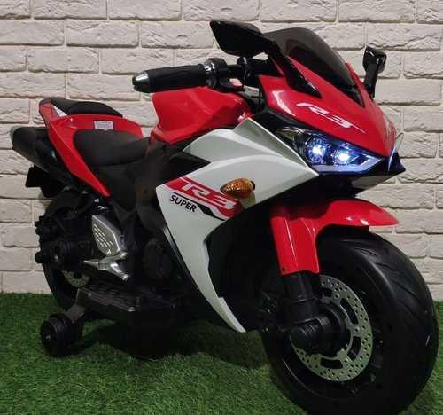 Детский электромотоцикл Moto Aprilia YPC 3188 крас