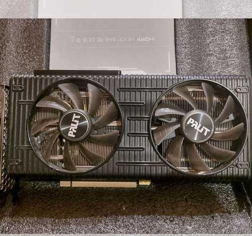 Видеокарта rtx 3060ti dual 8gb palit