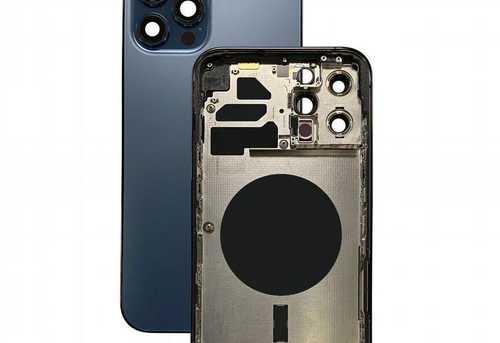 Корпус для iPhone 12 Pro Max синий (pacific blue)