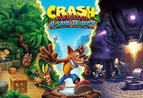 Crash Bandicoot - Crashiversary (3в1) на PS4 и PS5