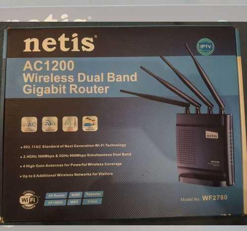 Роутер Netis WF2780 AC1200