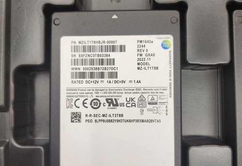 SSD Samsung PM1643a 1.92Тб SAS Новые
