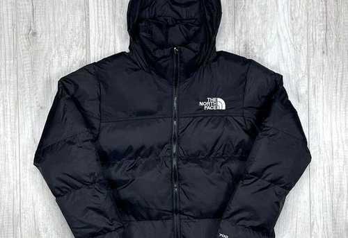 Куртка The North Face зимняя черная теплая