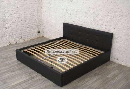 Новая кровать двуспальная эко кожа