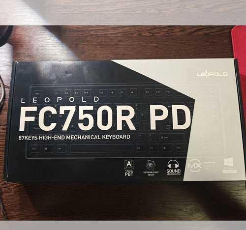 Leopold FC750R PD Cherry MX Red Silent