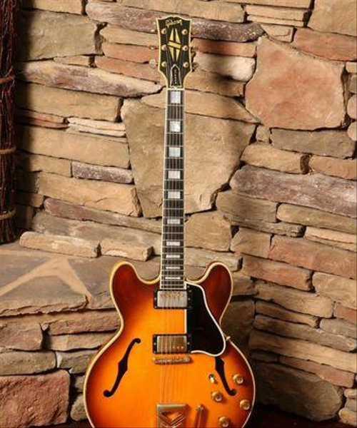 Полуакустическая электрогитара Gibson ES-355 Sunbu