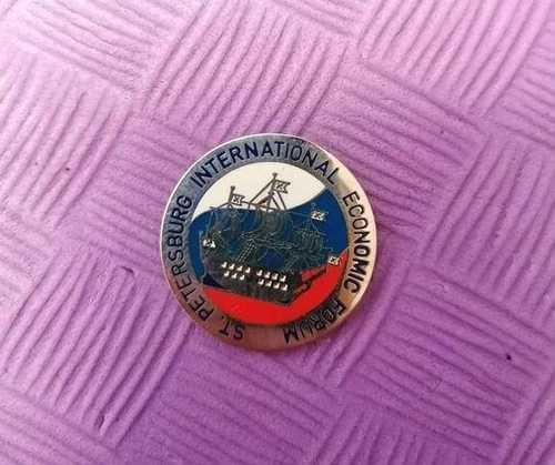 Значок Санкт-Петербургский экономический форум