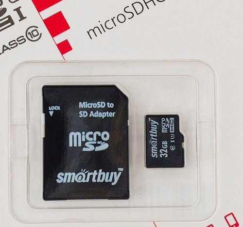 Карта памяти microsd 32 GB