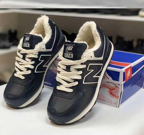 Кроссовки New Balance 574 зимние