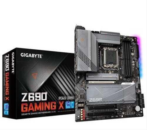 Плата S1700 Gigabyte Z690 gaming X DDR4 новая