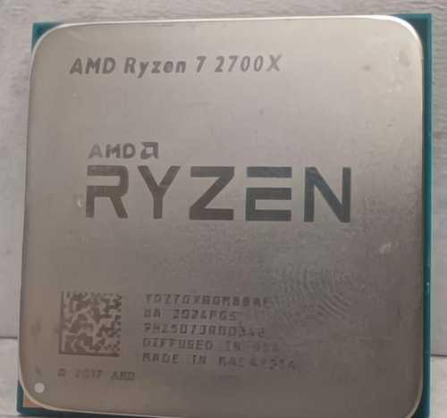 Ryzen 7 2700x   кулер процессор BOX