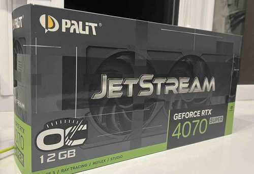 Видеокарта Palit RTX4070 super jetstream OC 12Gb