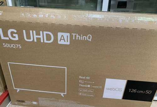 Телевизор LG 50UQ75006LF.arub, 4K Ultra HD