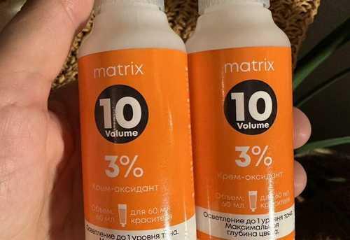 Крем оксидант matrix 3% 60mlx2