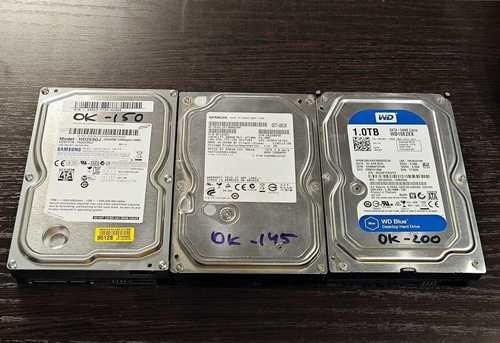 Жесткие диски HDD 3.5" 250 / 500 / 1000 Gb