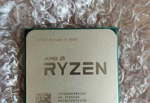 Продам процессор Ryzen 5 1600 BOX версия