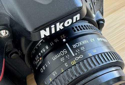 Объектив nikon 50mm f 1.8 d af nikkor