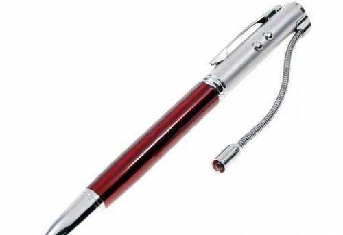 Ручка фонарик, красный лазер, ультрафиолт. фонарик