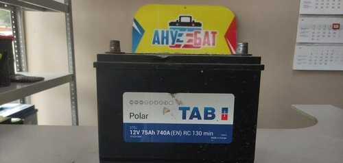 Аккумулятор б/у TAB asia 75 Ah