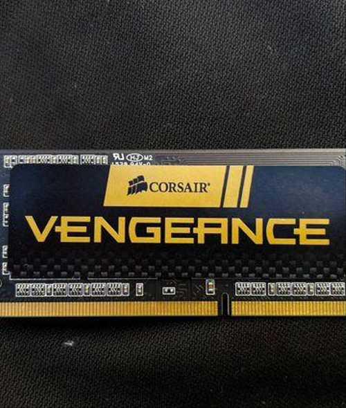 Оперативная память ddr3 Corsair 4gb 1600 sodimm