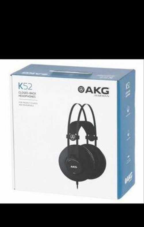 Новые наушники akg k52