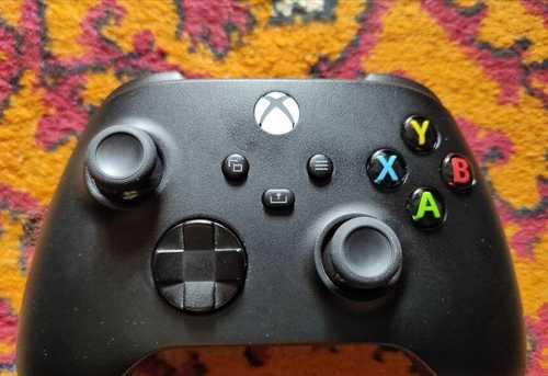 Геймпад Xbox Series чёрный + заряжаемая батарея