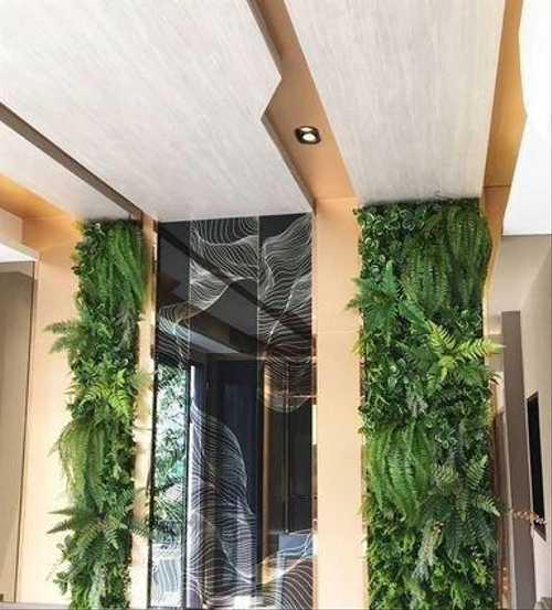 Озеленение офиса / живая стена