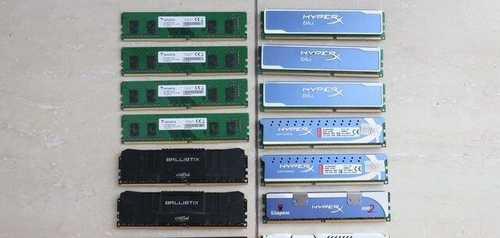 Kingston HyperX DDR2 / DDR3 /DDR4