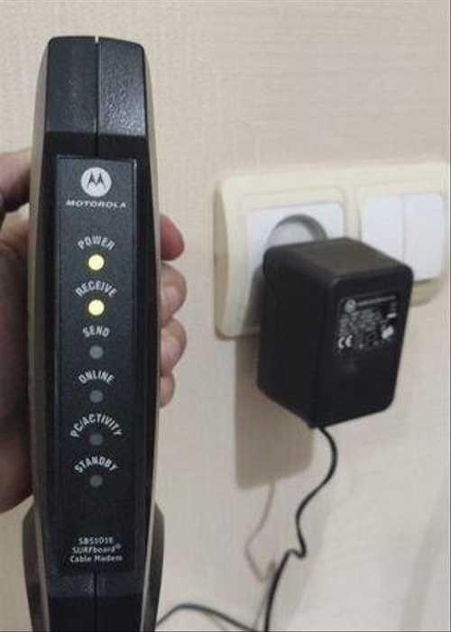 Motorola cable modem SB5100 surfboard