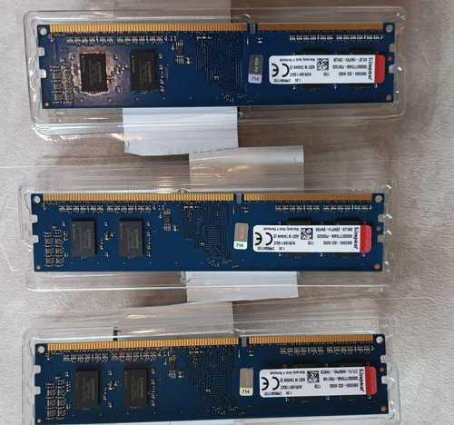 Kingston valueram DDR3 2 Гб KVR16N11S6/2