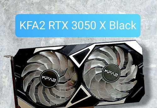 Видеокарта KFA2 GeForce RTX 3050 X Black