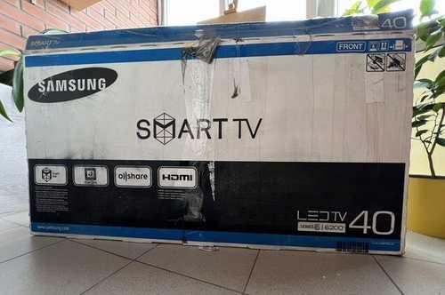 Телевизор samsung smart tv 40 (series 6 6200)
