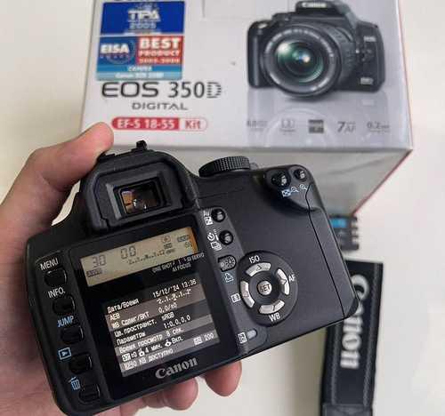 Фотоаппарат Canon EOS 350D body