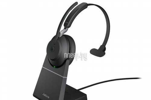 Jabra Evolve2 65 Link380c MS Mono Stand Black