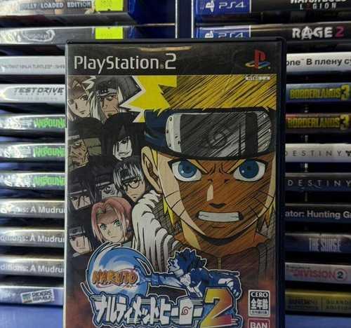 Naruto Ultimate Ninja 2 PS2 ntsc j