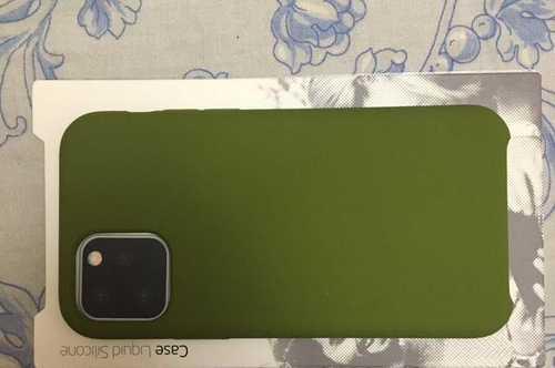Чехол зелёный для IOS 11 Pro Max, от фирмы deppa