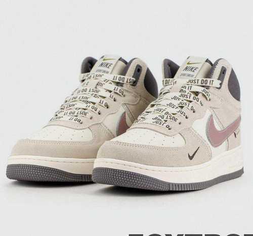 Nike Air Force 1 Mid Grey /White / Purple