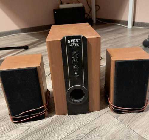 Колонки sven sps 820 с subwoofer