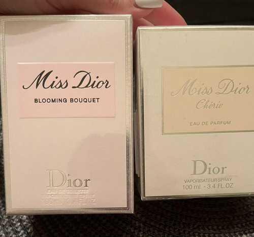 Духи miss dior blooming bouquet и cherie