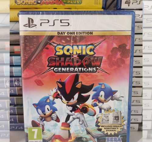 Sonic x Shadow generations ps5 русская версия