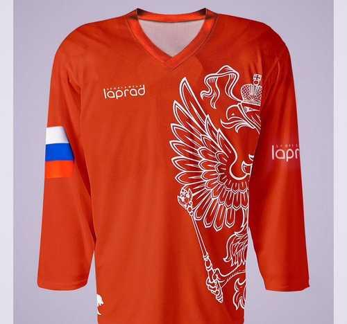 Хоккейный свитер красный