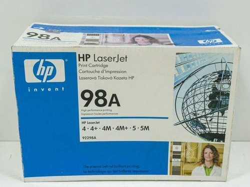 Картриджи HP 98A 92298A новые, запечатанные