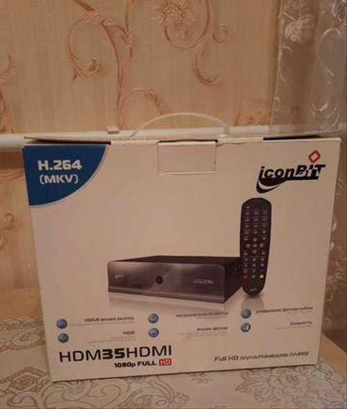 Цифровой медиа плеер iconBIT HDM35 hdmi