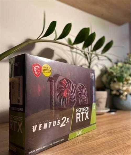 Новая видеокарта RTX 3060 Ventus 2X 12G