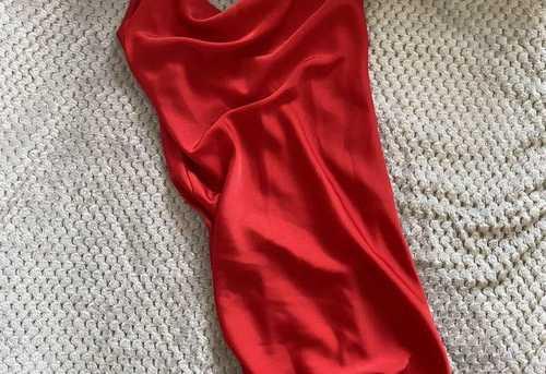 Вечернее красное платье 40 42