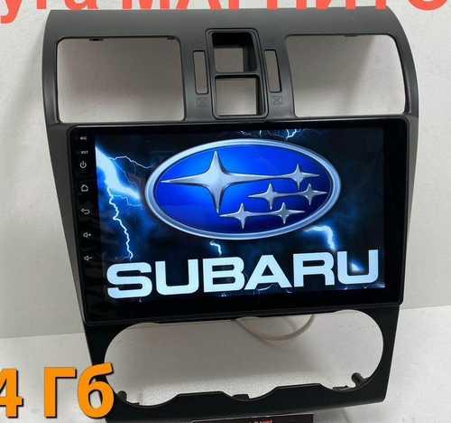 Магнитола Subaru Forester 4/64 Гб новая android