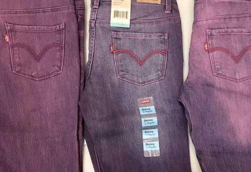 Джинсы levis Оригинал Skinny на девочку 12 лет