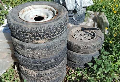 Колëса на Волгу и Ваз