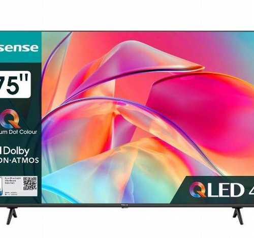 Qled телевизоры Hisense 43, 50, 55, 65, 75E7KQ, Но